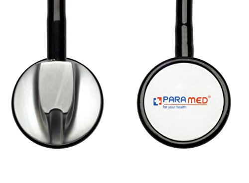 PARAMED Stethoscope - Classic Single Head Cardiology for Medical and Clinical Use by Paramed - Suitable for Nurse Men Women Pediatric Infant - 22 inch