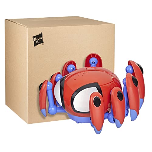 Spidey and His Amazing Friends Marvel Speak and Go Trace-E Bot, Electronic Spider Toy, Sound-Activated, Crawls, for Kids Ages 3 and Up