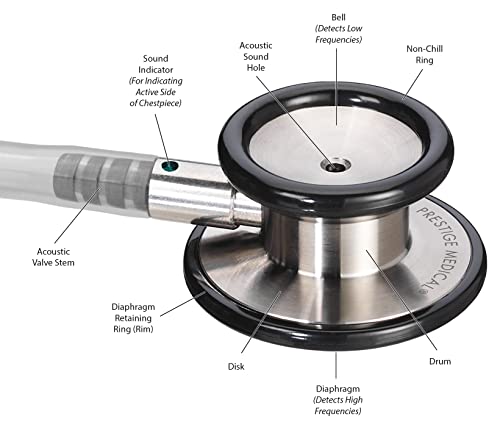 Prestige Medical Clinical 1 Stethoscope, Aqua Sea