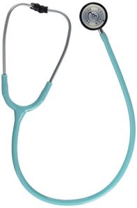 prestige medical clinical lite stethoscope, aqua sea , 31 inch (pack of 1)