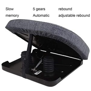 HONGKEFIT Upeasy Seat Assist Cushion, Uplift Seat Assist for Seniors & Disabled - Portable Seat Self-Help Lifting Device, Elderly Sofa Support Pad Lift Chair，Memory Foam Cushion，Support Up to 150KG