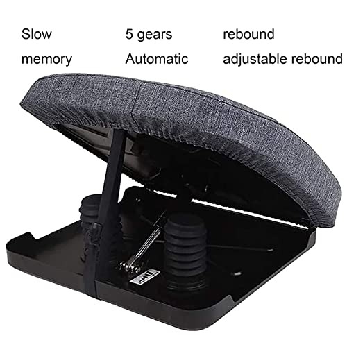 HONGKEFIT Upeasy Seat Assist Cushion, Uplift Seat Assist for Seniors & Disabled - Portable Seat Self-Help Lifting Device, Elderly Sofa Support Pad Lift Chair，Memory Foam Cushion，Support Up to 150KG