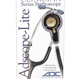 ADC - 619ST Adscope Lite 619 Ultra Lightweight Clinician Stethoscope with Tunable AFD Technology, Tactical