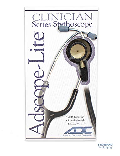 ADC - 619ST Adscope Lite 619 Ultra Lightweight Clinician Stethoscope with Tunable AFD Technology, Tactical