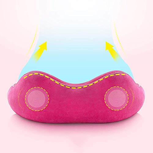 car seat cushion Beautiful Buttocks Cushion, Comfort Chair Tailbone Pillow, Ventilated Designed for Hip Back Sciatica Pain Relief Ergonomic Pillow Curved Surface Slow Rebound office chair cushion