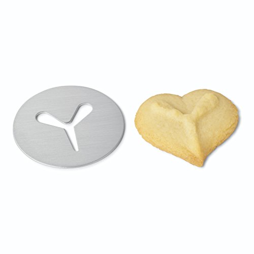 Kuhn Rikon Clear Cookie Press with Decorating Tips and Storage Box