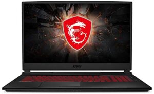 msi gl75 9sek-056 17.3" fhd 120hz gaming laptop, intel core i7-9750h, nvidia rtx 2060, 16gb, 512gb nvme ssd, win 10