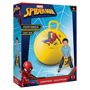 Hedstrom Marvel Spider-Man Hopper, 15-Inch, Yellow (55-97063)