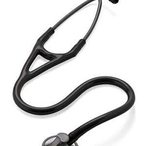 3M Littmann Stethoscope, Master Cardiology, Black Tube, Smoke Chestpiece, 27 inch, 2176