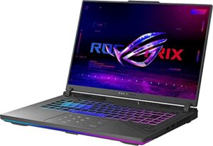 asus 2023 rog strix g16 16” 165hz fhd+ gaming laptop pc 13th intel 14-core i7-13650hx 16gb ddr5 1tb ssd nvidia geforce rtx 4060 8gb wifi 6e rj45 thunderbolt hdmi2.1 rgb kb rj45 win 11 w/re usb