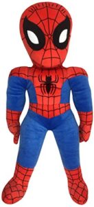 jay franco marvel super hero adventures toddler spiderman plush stuffed pillow buddy - super soft polyester microfiber, 20 inch (official marvel product)