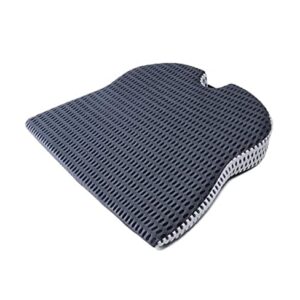 Car Wedge Seat Cushion Compatible with Car Driver Seat Office Chair Wheelchairs Memory Foam Seat Cushion-Orthopedic Support and Pain Relief (Color : G, Specification : 50x43x7.5cm)