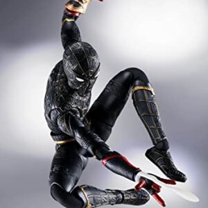 Tamashi Nations - Spider-Man: Now Way Home - Spider-Man (Black & Gold Suit), Bandai Spirits S.H.Figuarts