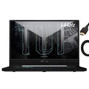 ASUS TUF Dash 15.6" 144Hz FHD Gaming Laptop | 11th Generation Core i7-11370H | NVIDIA GeForce RTX 3060 | 16GB DDR4 | 1TB SSD | Backlit Keyboard | Windows 11 | Gray | with HDMI Cable Bundled