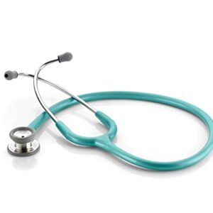 ADC - 604MCA Adscope 604 Pediatric Clinician Stethoscope, 30.5 inch Length, Metallic Caribbean