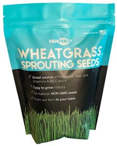 wheatgrass seeds | non gmo | grown in usa wheat grass seeds | from our farm to your table (1 pound)