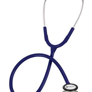 Prestige Medical Clinical Plus Dynamic Range Stethoscope with Two Piece Box Packaging, Navy