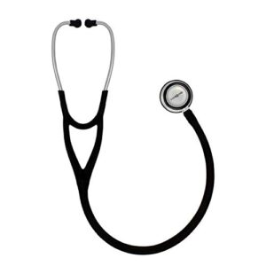 EverOne Premium Cardiology Stethoscope, Black Tube, 27 Inch