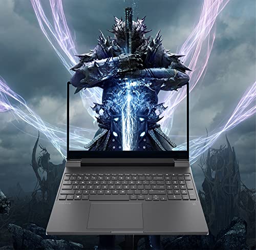 HP 2022 Victus 15.6" FHD 144Hz Gaming Laptop, Intel 12th Core i7-12650H, 16GB RAM, 512GB PCIe SSD, NVIDIA GeForce RTX 3050 Ti 4GB, Backlit Keyboard, Win 11 Pro, Mica Silver, 32GB Snowbell USB Card