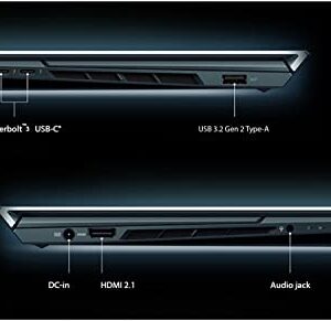 ASUS ZenBook Pro Duo 15 UX582 15.6" FHD OLED Touchscreen (Intel 14-Core i7-12700H, 16GB DDR5 RAM, 2TB SSD, GeForce RTX 3060 6GB) Business Laptop, ScreenPad Plus, Backlit, IST HDMI, Stylus, Win 11 Pro