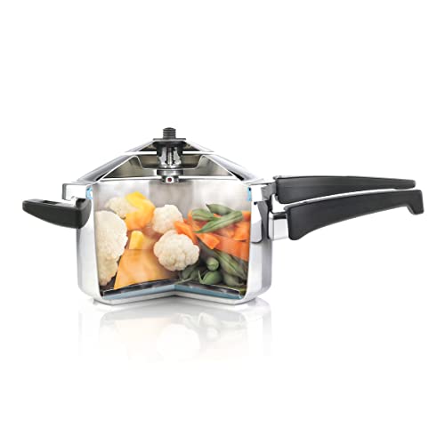 Kuhn Rikon DUROMATIC® Pressure Cooker 11” 8.45 qt family of 6 wide base for better braising