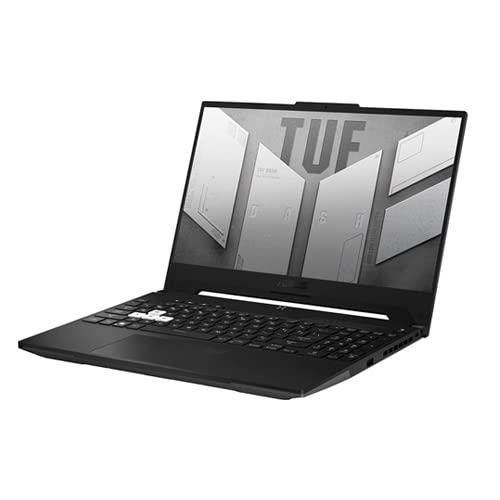 ASUS TUF Dash 15.6" 144Hz FHD IPS Gaming Laptop, NVIDIA GeForce RTX 3070 6GB, 12th Gen Intel 10-Core i7-12650H, 16GB DDR5 RAM, 512GB PCIE SSD, Backlit Keyboard, WiFi 6, DTS, Windows 11 Home, Black