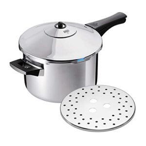 kuhn rikon duromatic stainless-steel saucepan pressure cooker - 3.7-qt