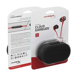 HyperX Cloud Earbuds - Gaming Headphones with Mic for Nintendo Switch and Mobile Gaming