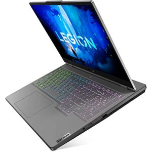 Lenovo Legion 5 82RB Gaming & Entertainment Laptop (Intel i7-12700H 14-Core, 16GB DDR5 4800MHz RAM, 512GB SSD, GeForce RTX 3060, 15.6" Win 11 Home) with Microsoft 365 Personal, Dockztorm Hub