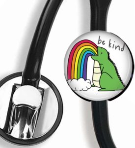 be kind stethoscope tag,steth id tag,nurse badge,stethoscopetag