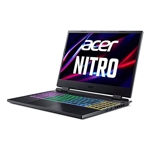 Acer Nitro 5 Gaming Laptop, 15.6" FHD 144Hz IPS, 12th Gen Intel 12-Core i5-12500H, GeForce RTX 3060 140W, 16GB RAM, 512GB PCIe SSD+1TB HDD, TB 4, WiFi 6, 4-Zone RGB, SPS HDMI 2.1 Cable, Win 11