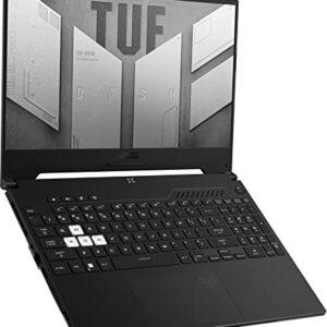 ASUS TUF Dash F15 Gaming Laptop 15.6" FHD 144Hz (Adaptive-Sync) 12th Gen Intel 10-Core i7-12650H (Beats i9-11950H) 16GB RAM 1TB SSD GeForce RTX 3070 8GB Backlit Thunderbolt Black Win11 + HDMI Cable