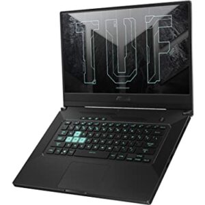 ASUS 2022 TUF Dash 15.6" 144Hz Gaming Laptop, Intel 11th Core i7-11370H, 16GB RAM, 512GB PCIe SSD, NVIDIA GeForce RTX 3060 Graphics 6GB, Backlit Keyboard, Windows 11, Gray, 32GB SnowBell USB Card