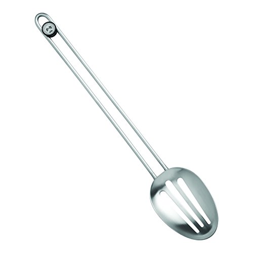 Kuhn Rikon Christopher Kimball's Milk Street Kitchen Essentials Slotted Spoon, One Size, Stainless Steel