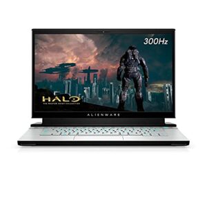 alienware m15 r4 rtx 3070 gaming laptop, 15.6 inch fhd 300hz - intel core i7-10870h, 16gb ddr4 ram, 1tb ssd, nvidia geforce rtx 3070 8gb, win 10 home - lunar light (latest model) (renewed)