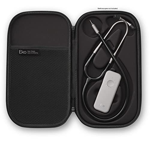 Eko Stethoscope Case Built for 3M Littmann CORE Digital Stethoscope/Cardiology IV Stethoscope/Classic Stethoscope/Eko Duo ECG + Digital Stethoscope