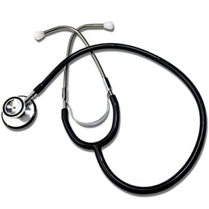 grafco dual head stethoscope, black, 400