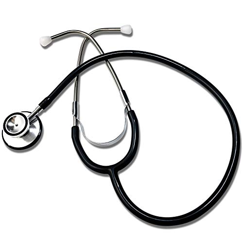 Grafco Dual Head Stethoscope, Black, 400