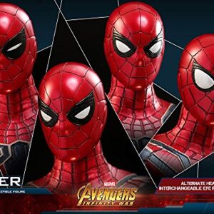 Hot Toys Marvel Avengers Infinity War Spider-Man Iron Spider Suit 1/6 Scale 12" Action Figure