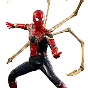 Hot Toys Marvel Avengers Infinity War Spider-Man Iron Spider Suit 1/6 Scale 12" Action Figure