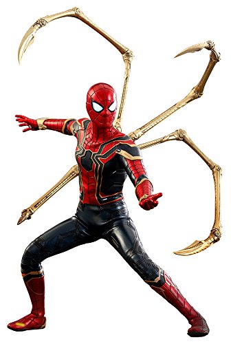 Hot Toys Marvel Avengers Infinity War Spider-Man Iron Spider Suit 1/6 Scale 12" Action Figure