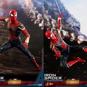 Hot Toys Marvel Avengers Infinity War Spider-Man Iron Spider Suit 1/6 Scale 12" Action Figure