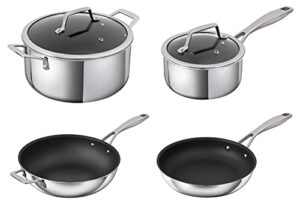 kuhn rikon peak non-stick 7-piece cookware set