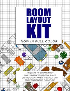 room layout kit: now in full color. the perfect furniture lay out planner - plan your home interior designs using this scaled room layout template (interior design tools)