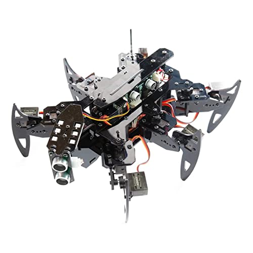 CHLOES Spider Robot Hexapod Spider Robot Kit, STEM Robotics Kit Brain-Training Toy Educational Toys Birthday Gift Robot Toys