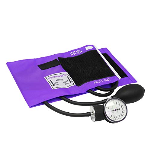 Dixie EMS Blood Pressure and Sprague Stethoscope Kit - Purple