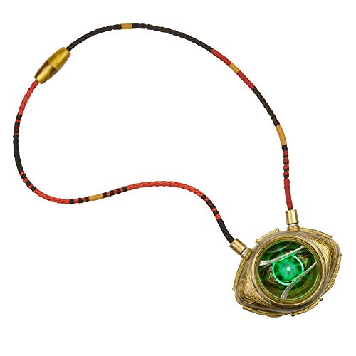 Marvel Legends Series Doctor Strange Premium Role Play Eye of Agamotto Electronic Talisman Adult Fan --Costume and Collectible, Ages 14 and Up