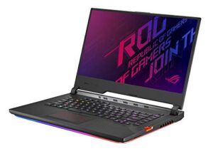 asus rog strix scar iii (2019) gaming laptop, 15.6” 240hz ips type full hd, nvidia geforce rtx 2070, intel core i7-9750h, 16gb ddr4, 1tb pcie nvme ssd, per-key rgb kb, windows 10, g531gw-db76