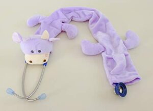 pedia pals animal plush stethoscope cover (cow)