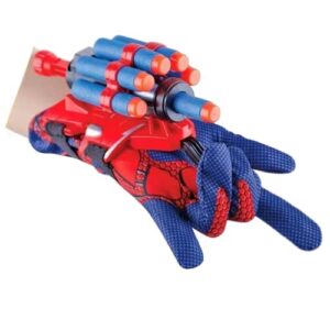 Fnjuucw Glove Hero Launcher, Wrist Toy Tool Set for Role Playing Throwing Gloves Toy Gift for Spider-Man Fans